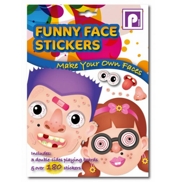 Funny Face Stickers Wholesale