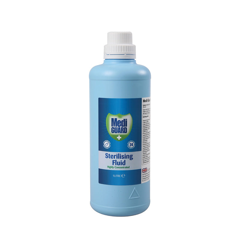 Medi Guard Highly Concentrated Sterilising Fluid 1L - Case of 12 Wholesale