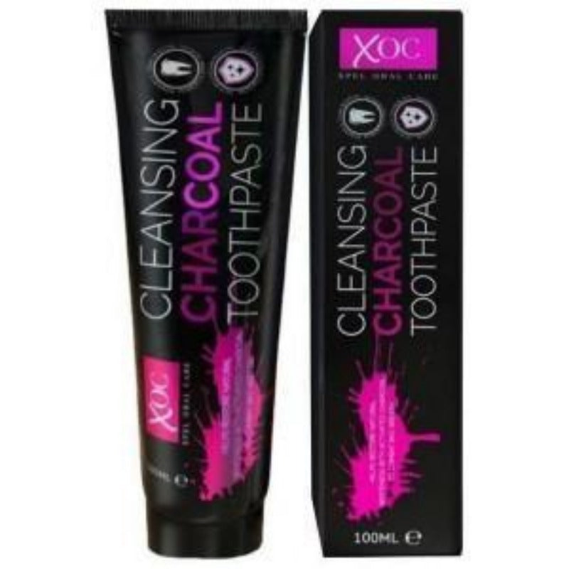 XOC Cleansing Charcoal Toothpaste 100ml - Case of 12 Wholesale