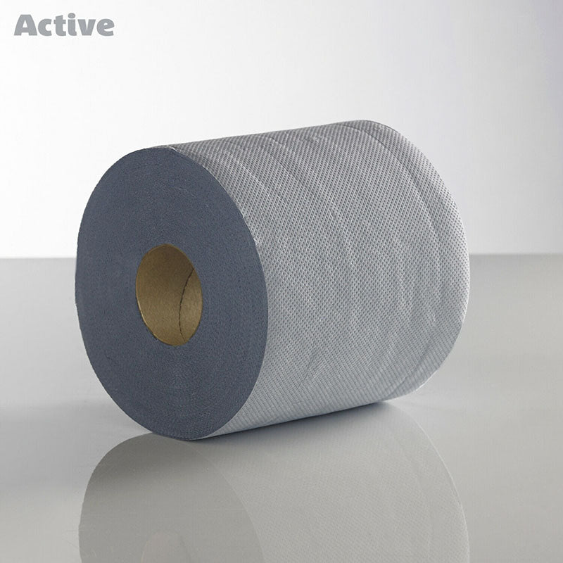 Active Blue Value Centrefeed Paper Tissue 6 Roll Pack - Case of 2 Wholesale