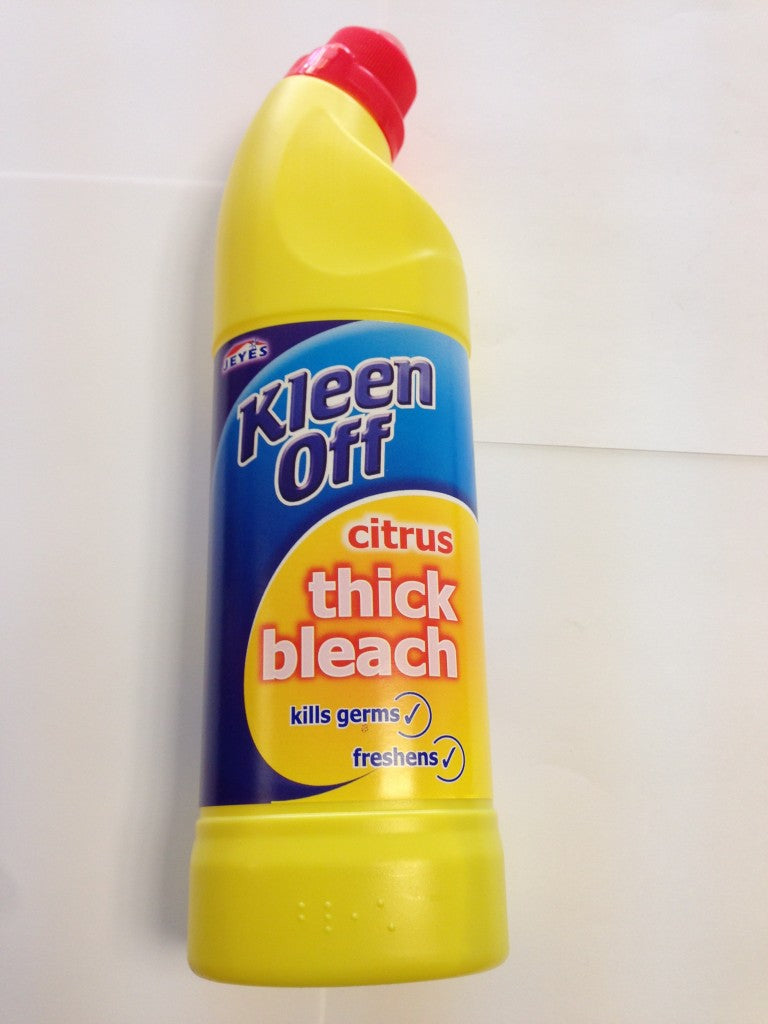 Kleen Off Bleach Citrus 750ml Wholesale