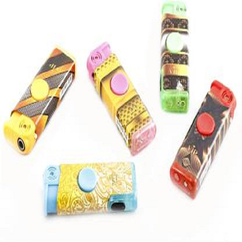 LED Light Col Slider Lighter - Case of 50 Wholesale