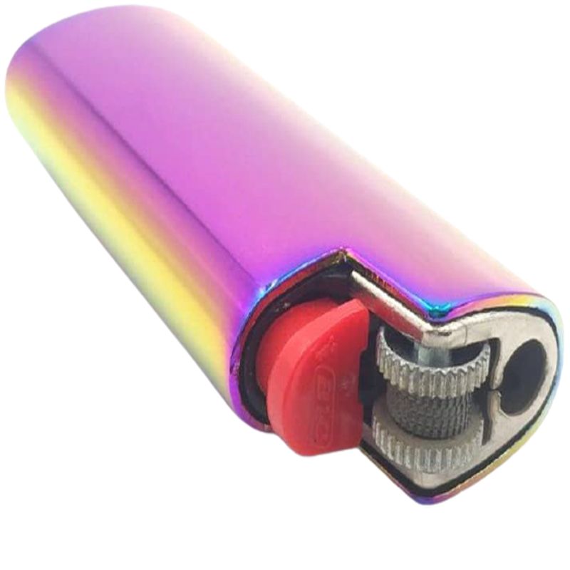 Metal Windproof Rainbow Lighter - Case of 25 Wholesale