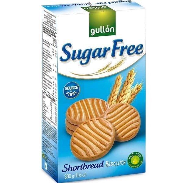 Gullon Sugar Free Shortbread Biscuits 330g - Case of 10 Wholesale