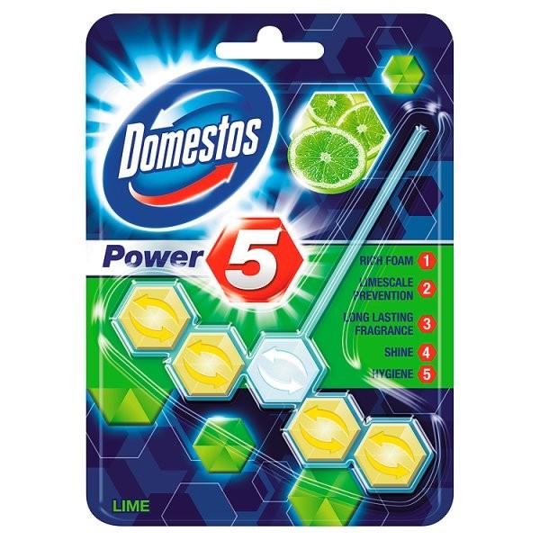Domestos Rim Block Power Lime 55g - Case of 9 Wholesale