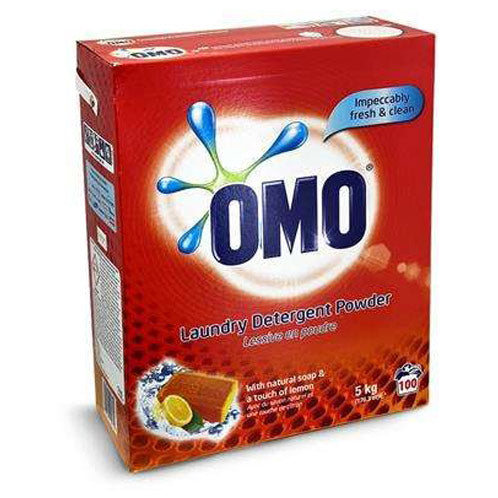 OMO Laundry Detergent Powder 100 Wash 5Kg Wholesale
