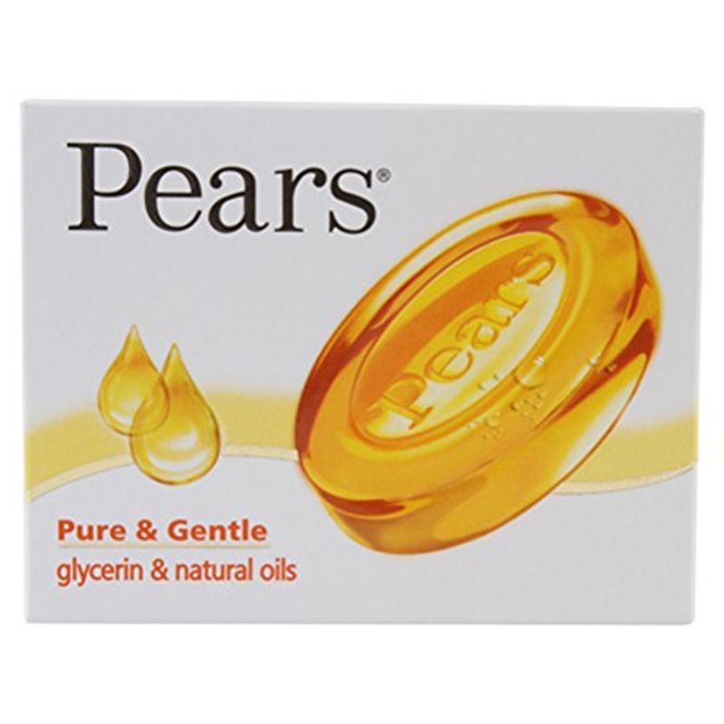 Pears Transparent Amber Soap Bar 75g - Case of 12 Wholesale