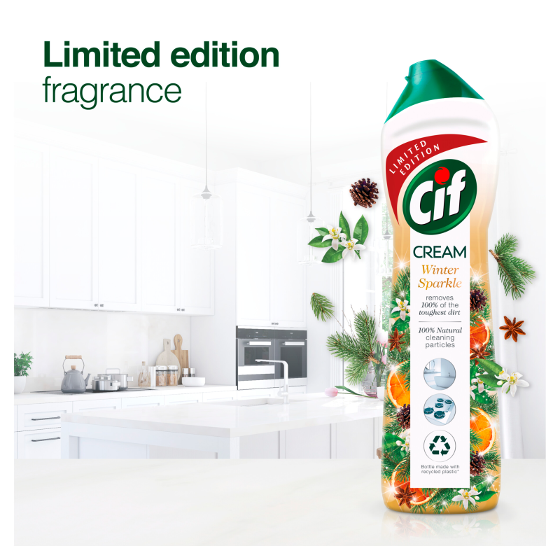 Cif Cream Winter Sparkle 500ml - Case of 8 Wholesale