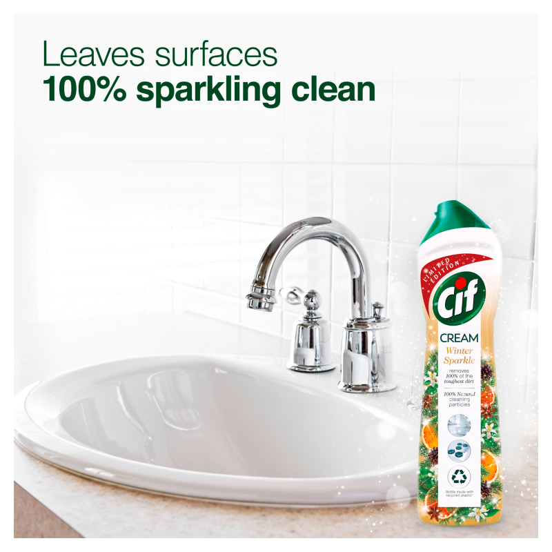 Cif Cream Winter Sparkle 500ml - Case of 8 Wholesale