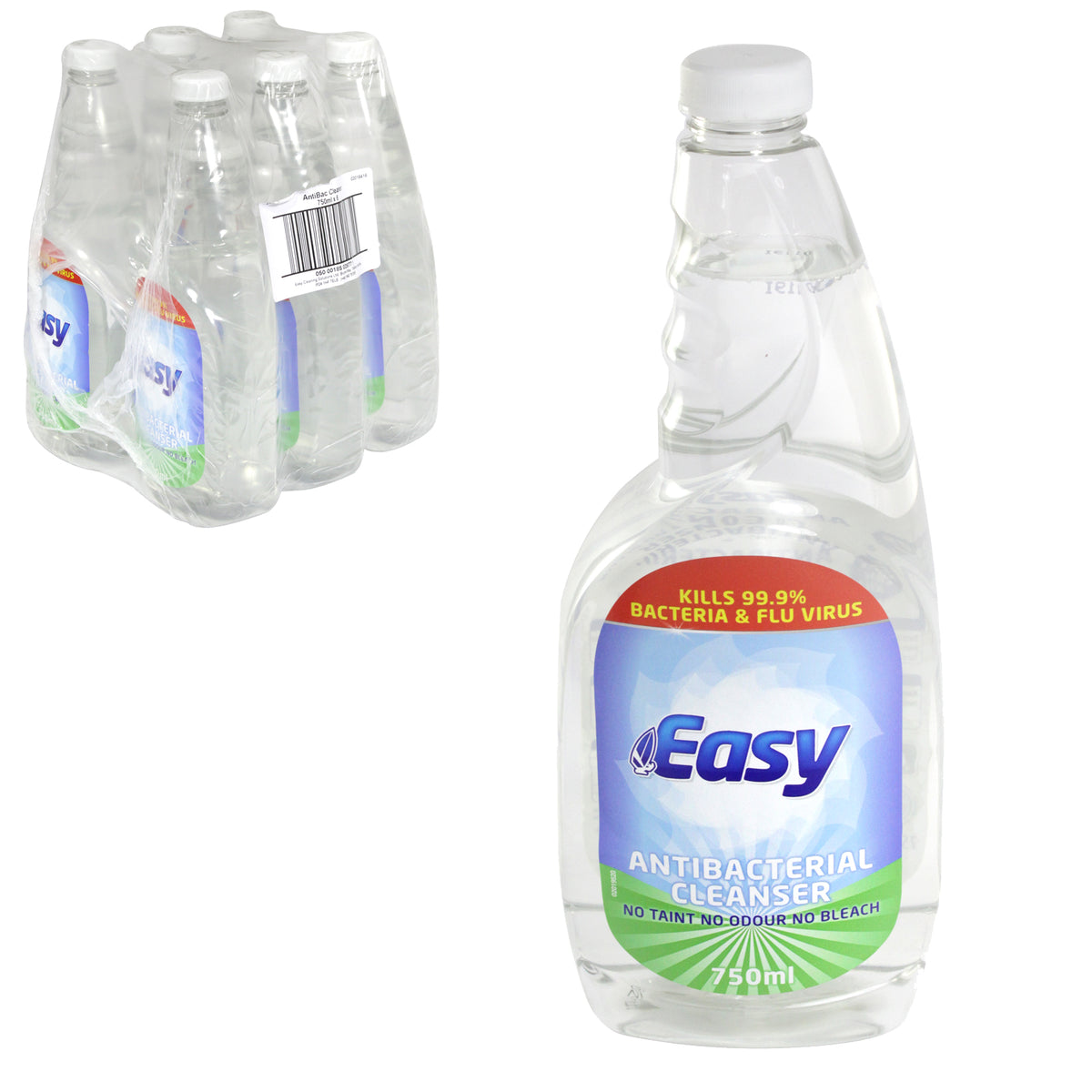 Easy Antibacterial Cleanser 750ml - Case of 6 Wholesale