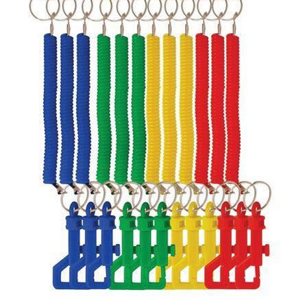 Pallet Deal Spiral Spring Keyring Wholesale