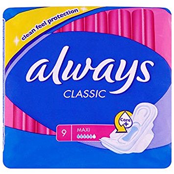 Always Classic Maxi Sanitary Towels With Wings Wholesale