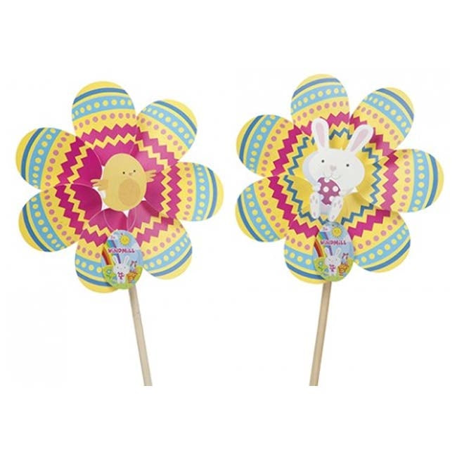 Easter Windmills 19cm Wholesale