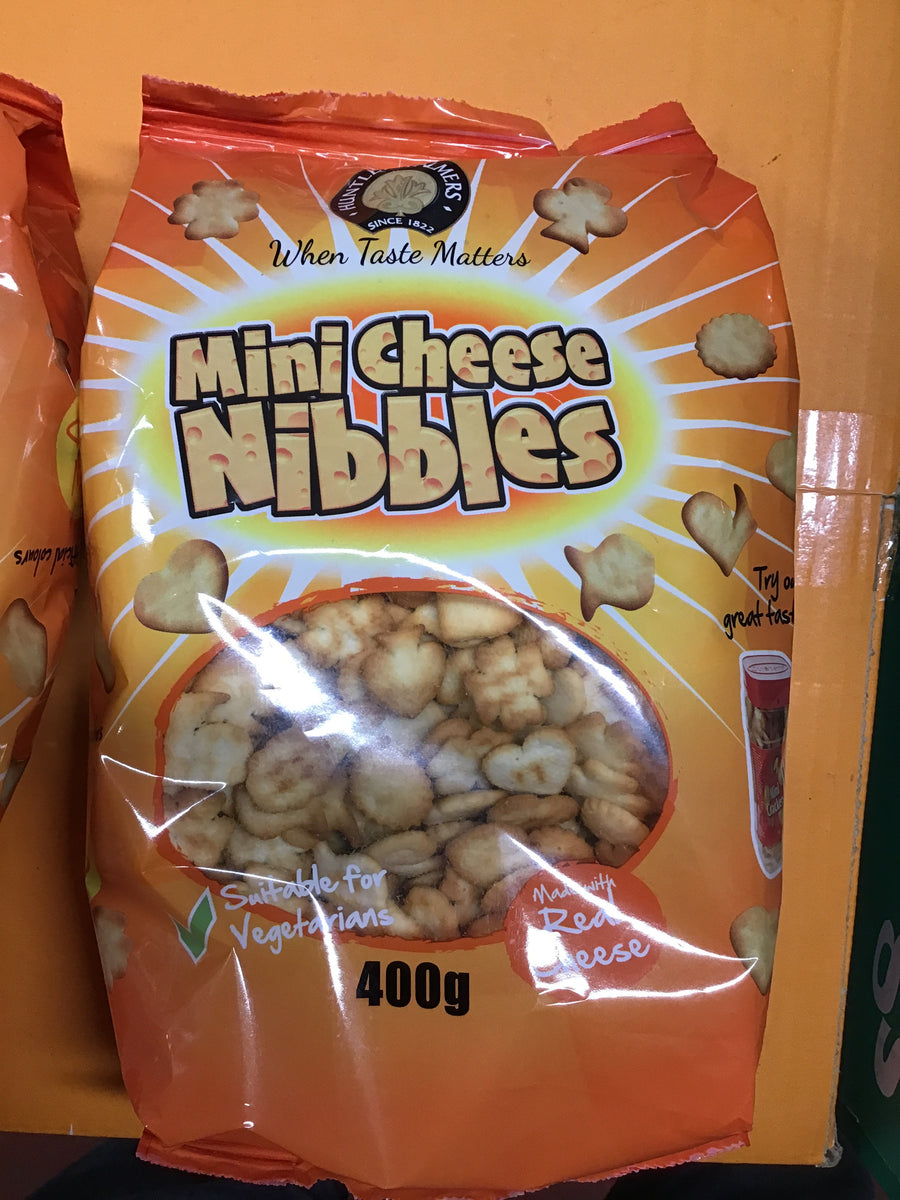 H&P Mini Cheese Nibbles 400g - Case of 12 Wholesale