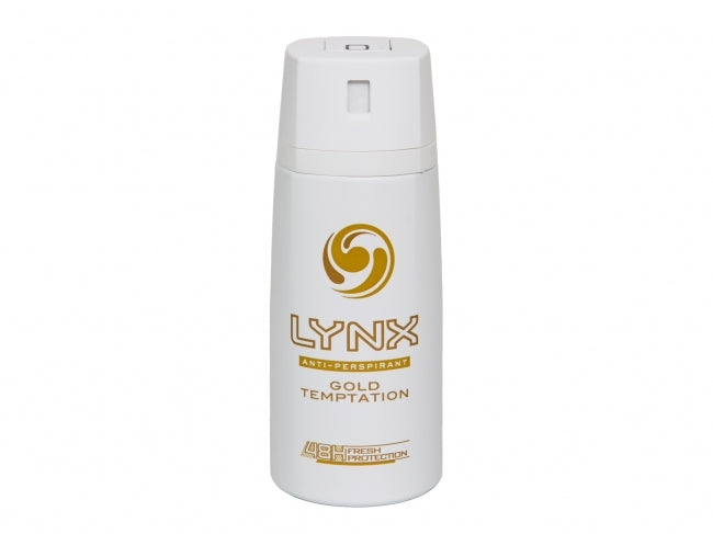 Lynx Dry Deodorant Body Spray Gold Temptation 150ml - Case of 6 Wholesale