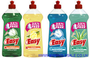 Easy Washing Up Liquid Antibacterial 550ml Wholesale