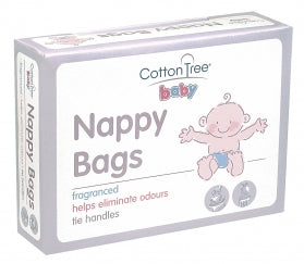 Cotton Tree Baby Fragranced Nappy Bags 200 Pack Wholesale