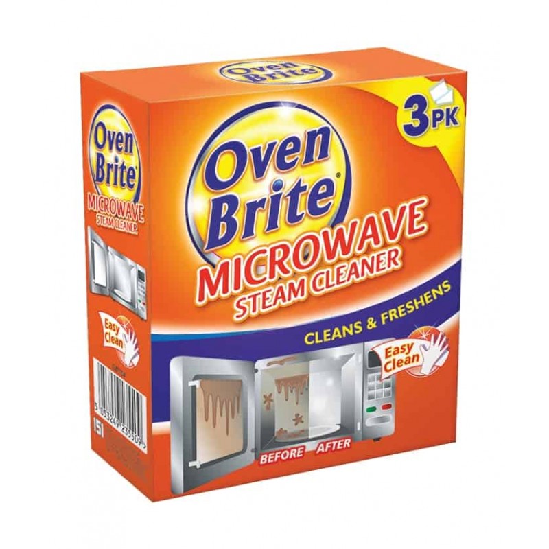 Oven Brite Microwave Steam Cleaner 40ml 3 pack Wholesale