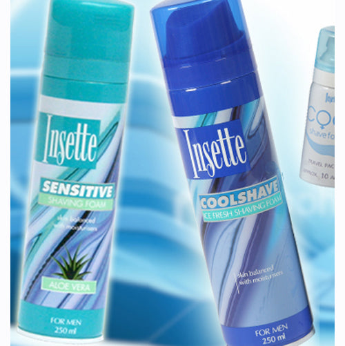 Insette Shaving Foam 250ml - Case of 12 Wholesale
