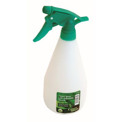 Green Blade Spray Bottle with Adjustable Nozzle 750ml Wholesale