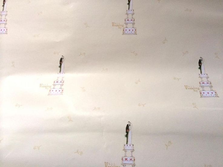 Vogue Wedding Cake Gift Wrap Paper 25 sheets Wholesale